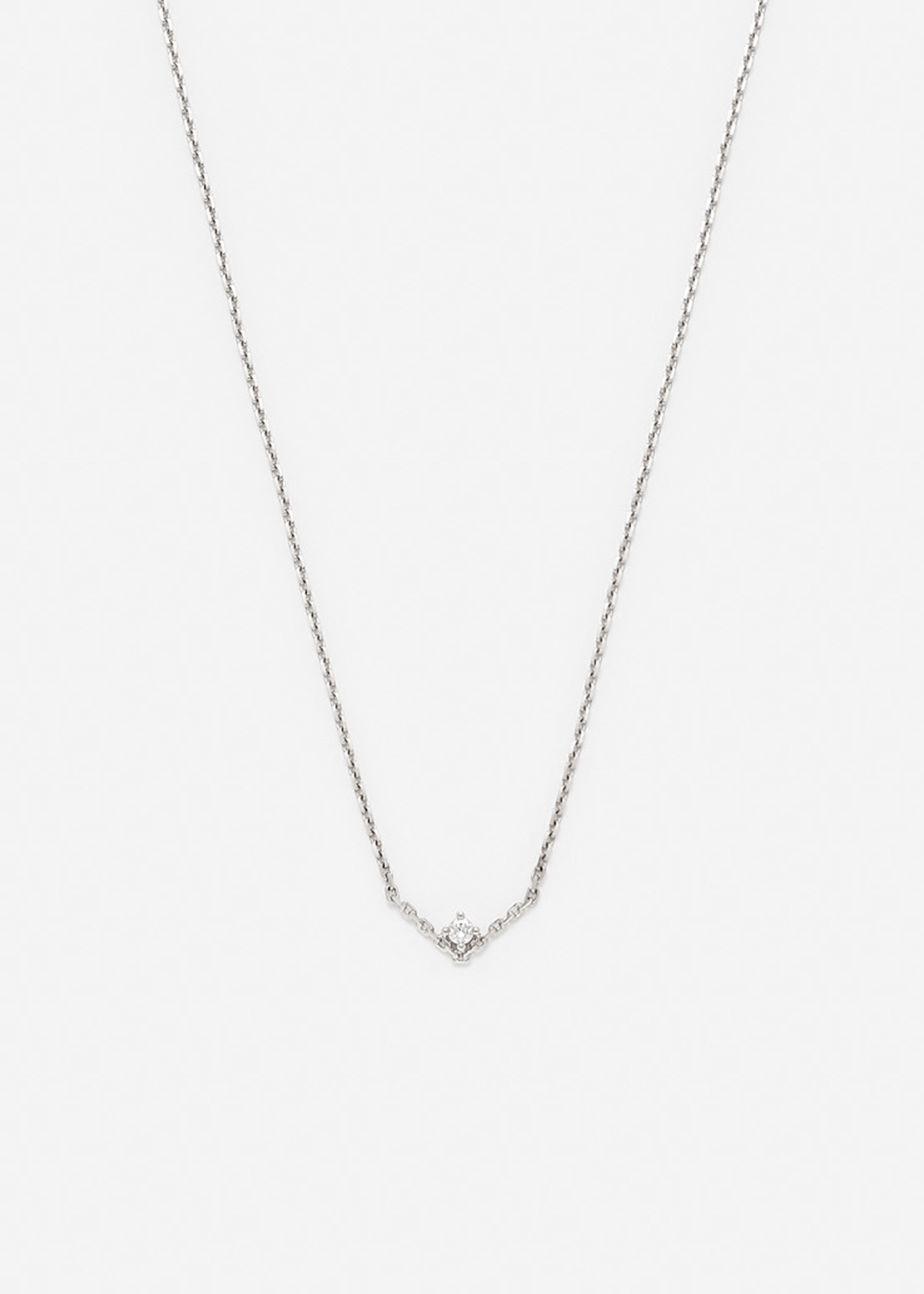 Necklace Maxi Solitaire Emeraude - Emerald and yellow gold - Yvonne Léon