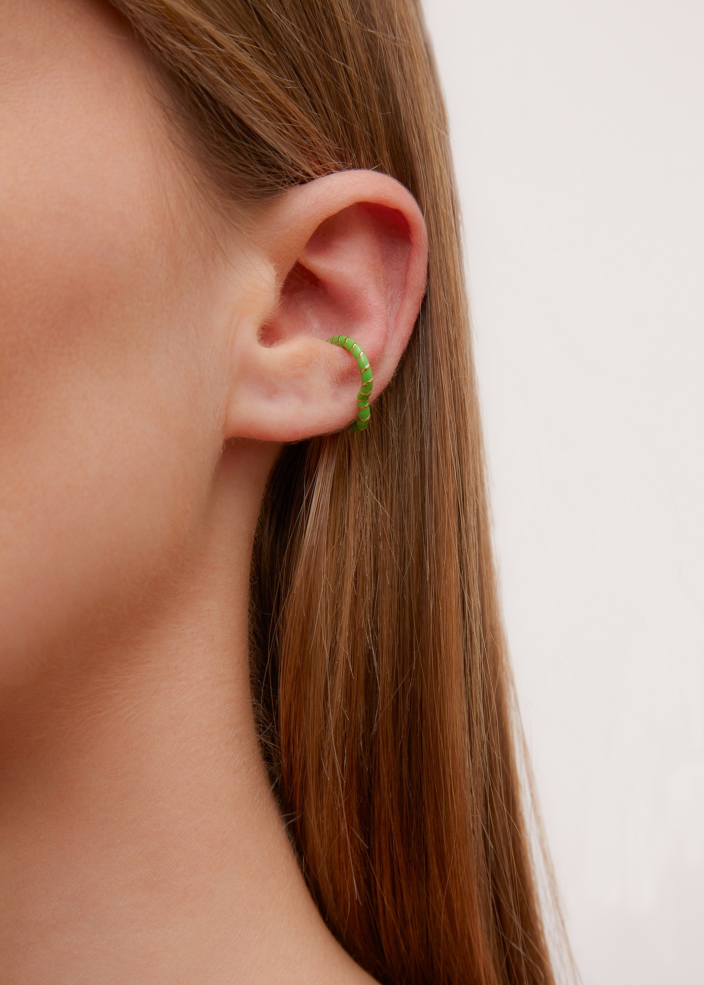 Bracelet Jonc Coeur Lisse - Yellow gold - Yvonne Léon