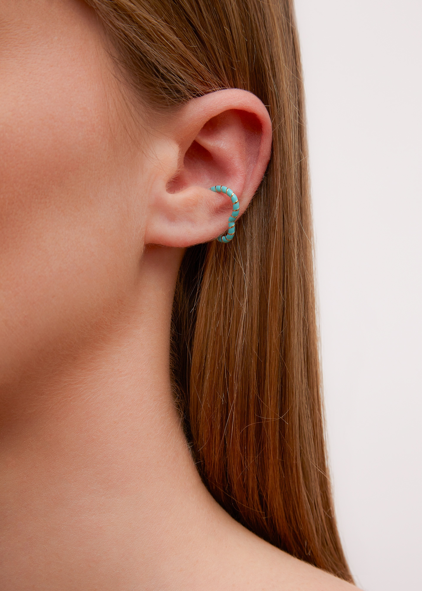 Bracelet Jonc Coeur Lisse - Yellow gold - Yvonne Léon